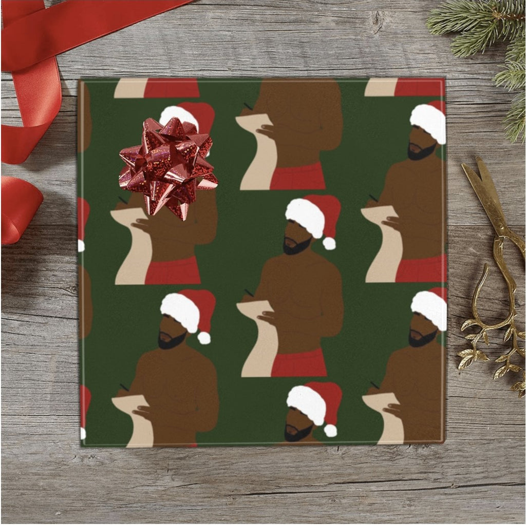 Fine Santa-Wrapping Paper